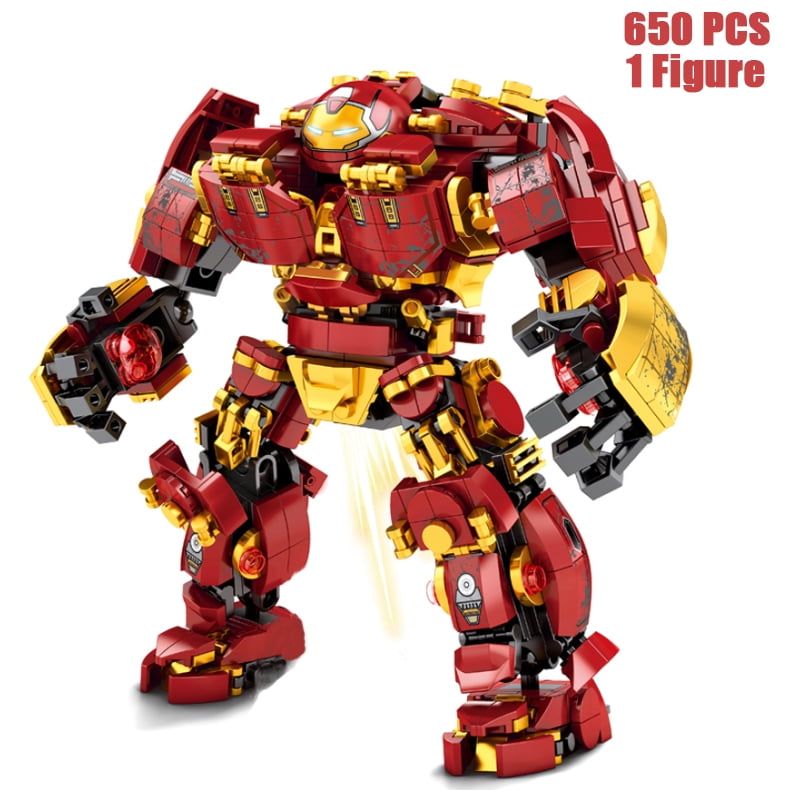 2024 The Avengers Lron Super Man hero War Machine Buster Hulkbuster ...