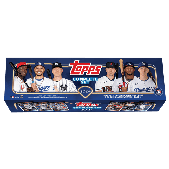 Topps 2024 Baseball Complete Set, 700 Base Cards, Exclusive 5-Card ...