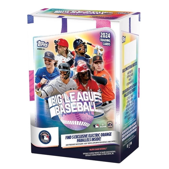 Topps 2024 Big League Baseball Factory Sealed Value Box - Walmart.com
