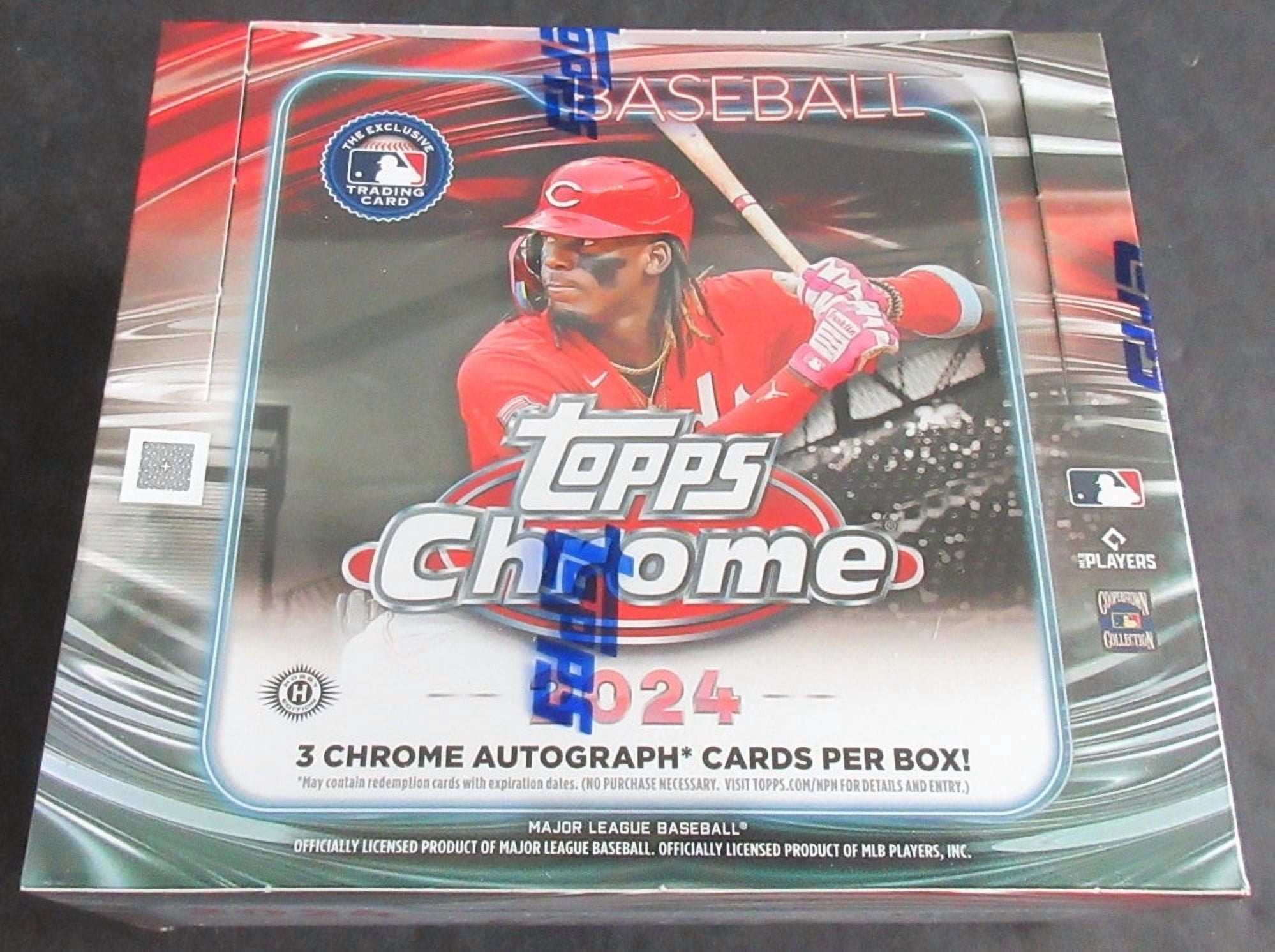 2024 Topps Chrome Baseball Jumbo Box (Hobby) (12/13) - Walmart.com