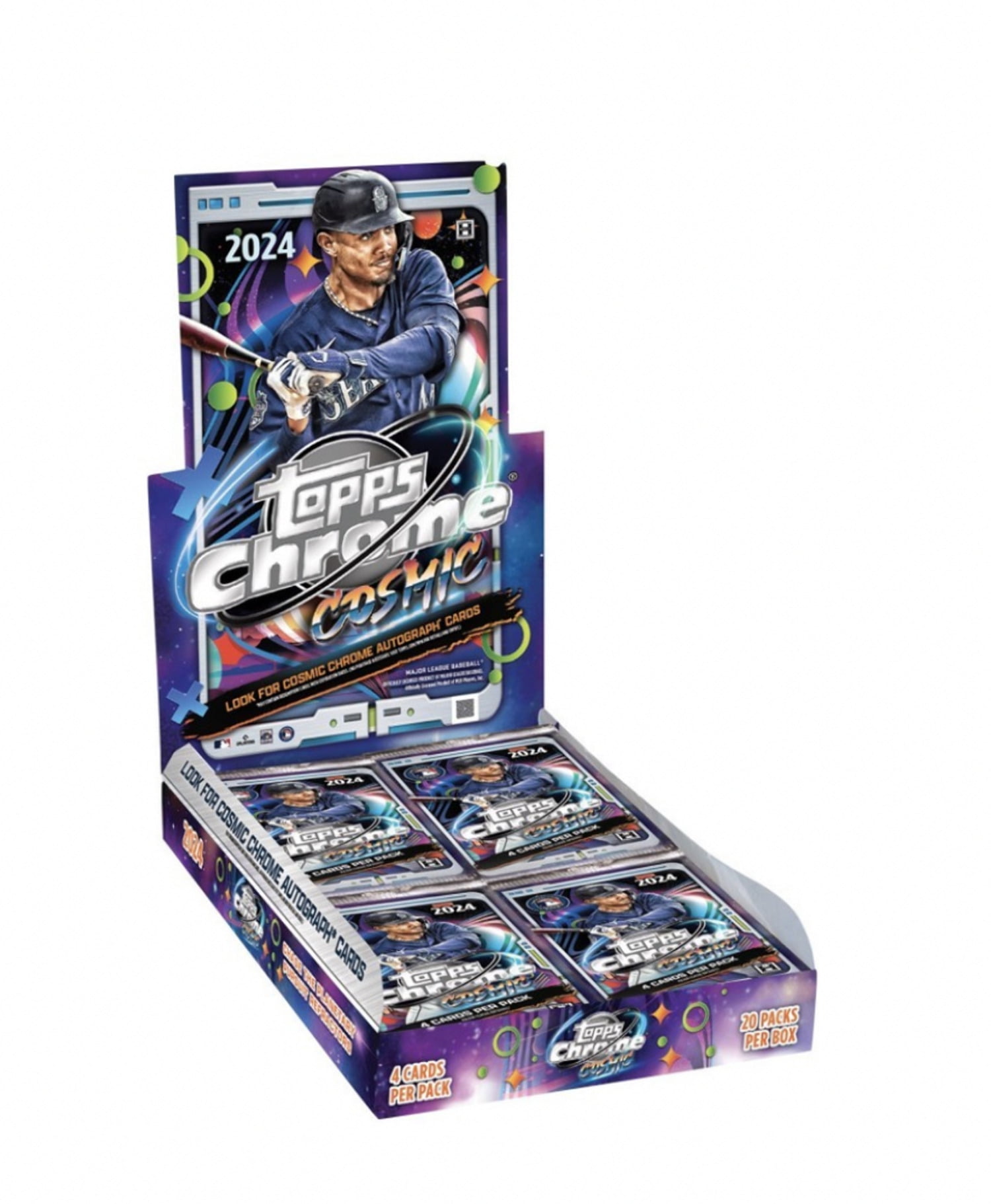 2024 Topps Cosmic Chrome Baseball Hobby Box Stock #235488 - Walmart.com