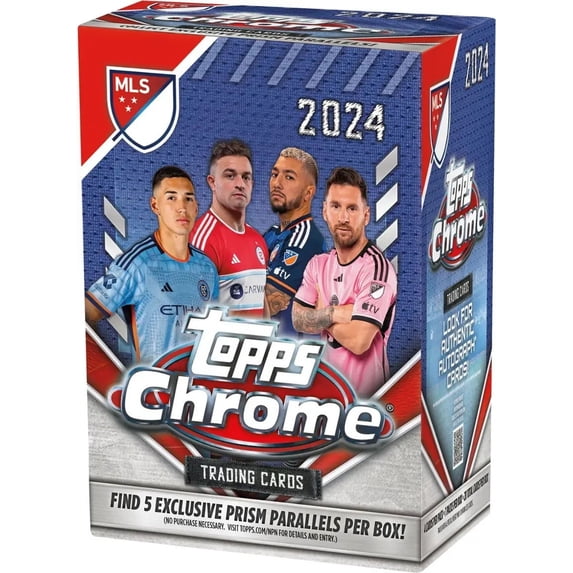 24 TOPPS CHROME MLS SOCCER VALUE BOX - Walmart.com
