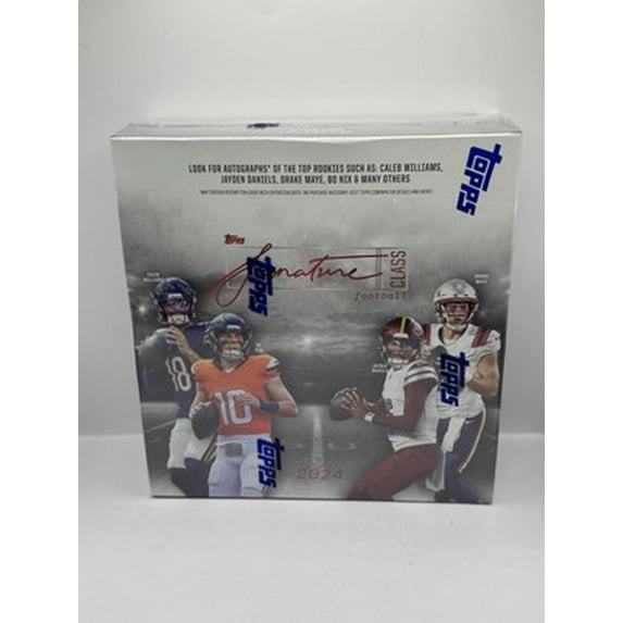 2024 Topps Signature Football Mega Box - Factory Sealed - Walmart.com