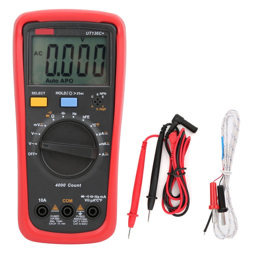 2024 UNI T UT136c Digital Multimeter Auto Range AC DC Voltage Current ...