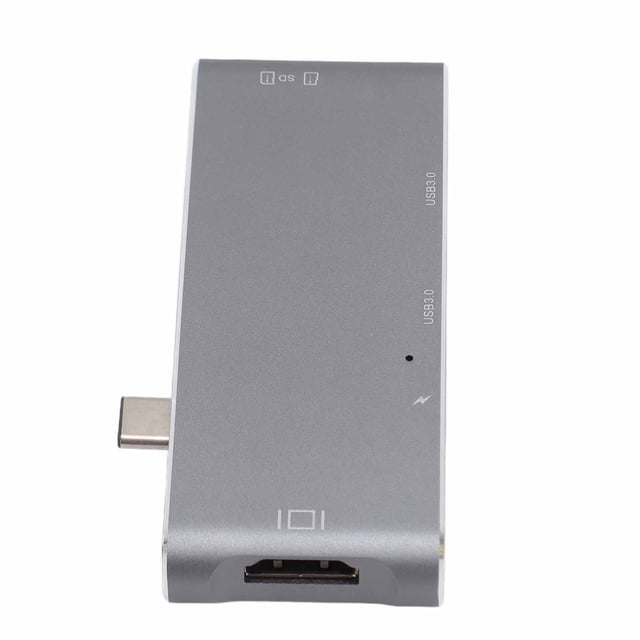 2024 USB C Hub 4K HD Output 5Gbps PD Charging Storage Card Slot ...