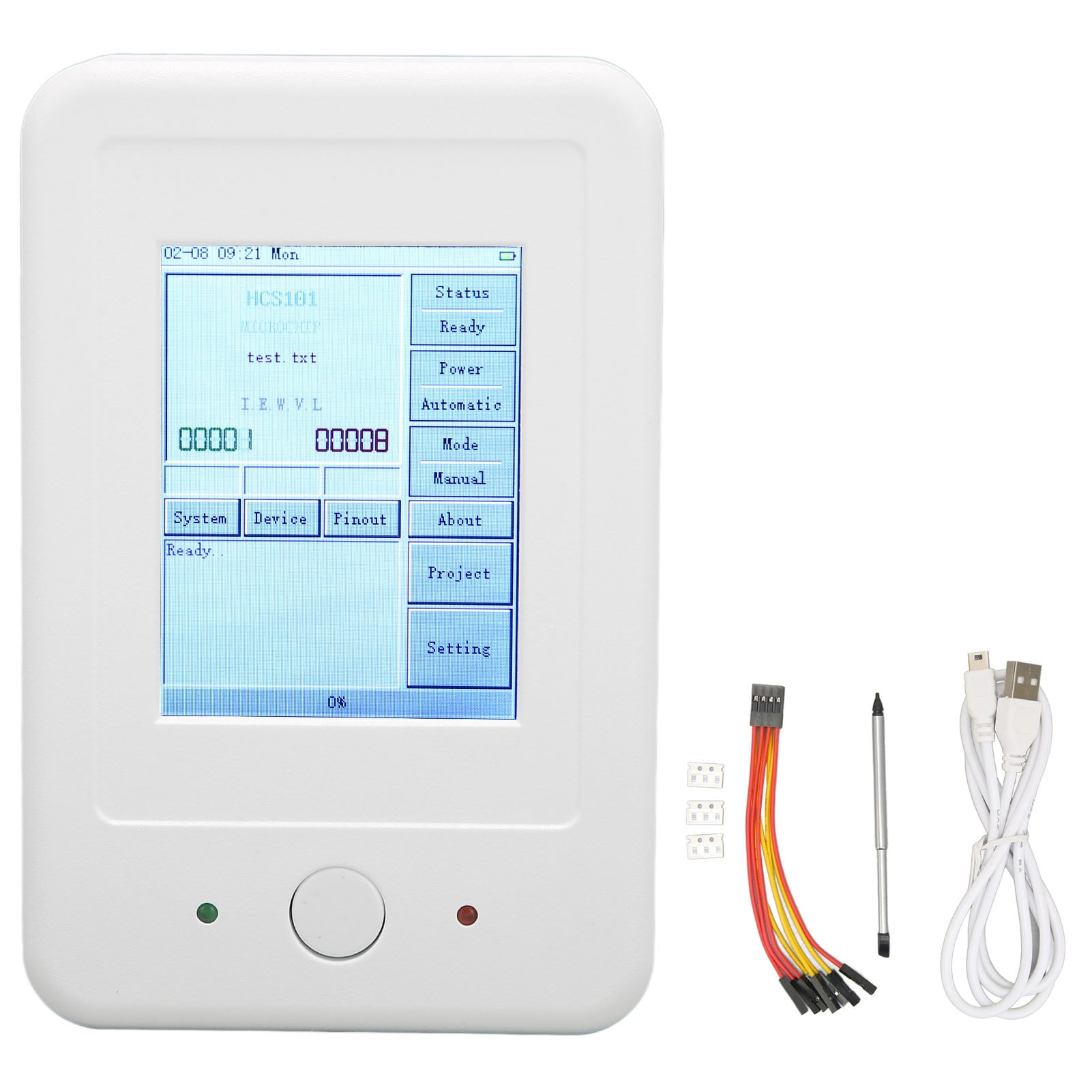 2024 USB Programmer 8 Pin Interface Offline Programmer with 128G Memory ...