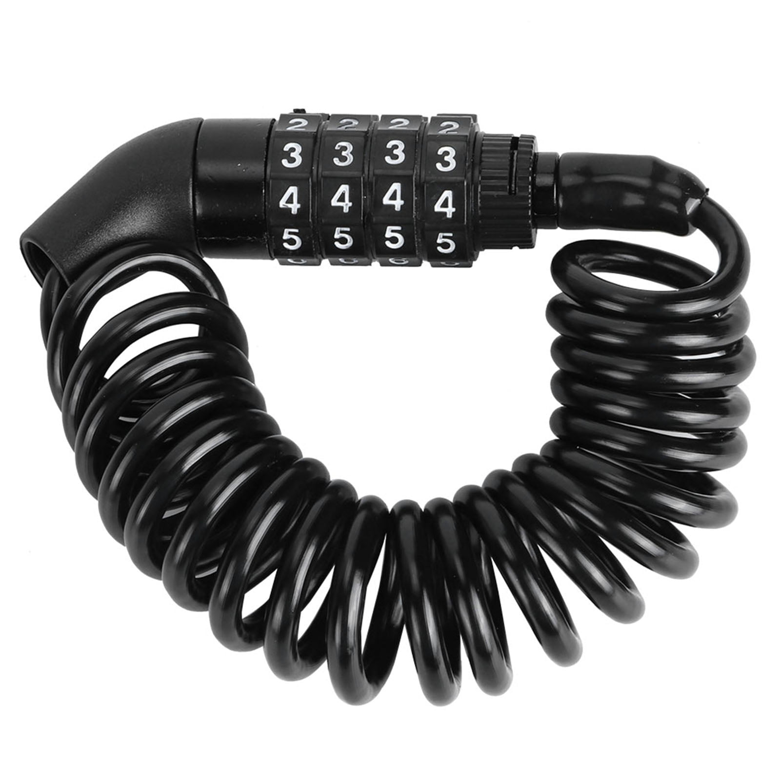 2024 Universal Motorcycle Helmet Lock & Cable Code Combination PIN ...