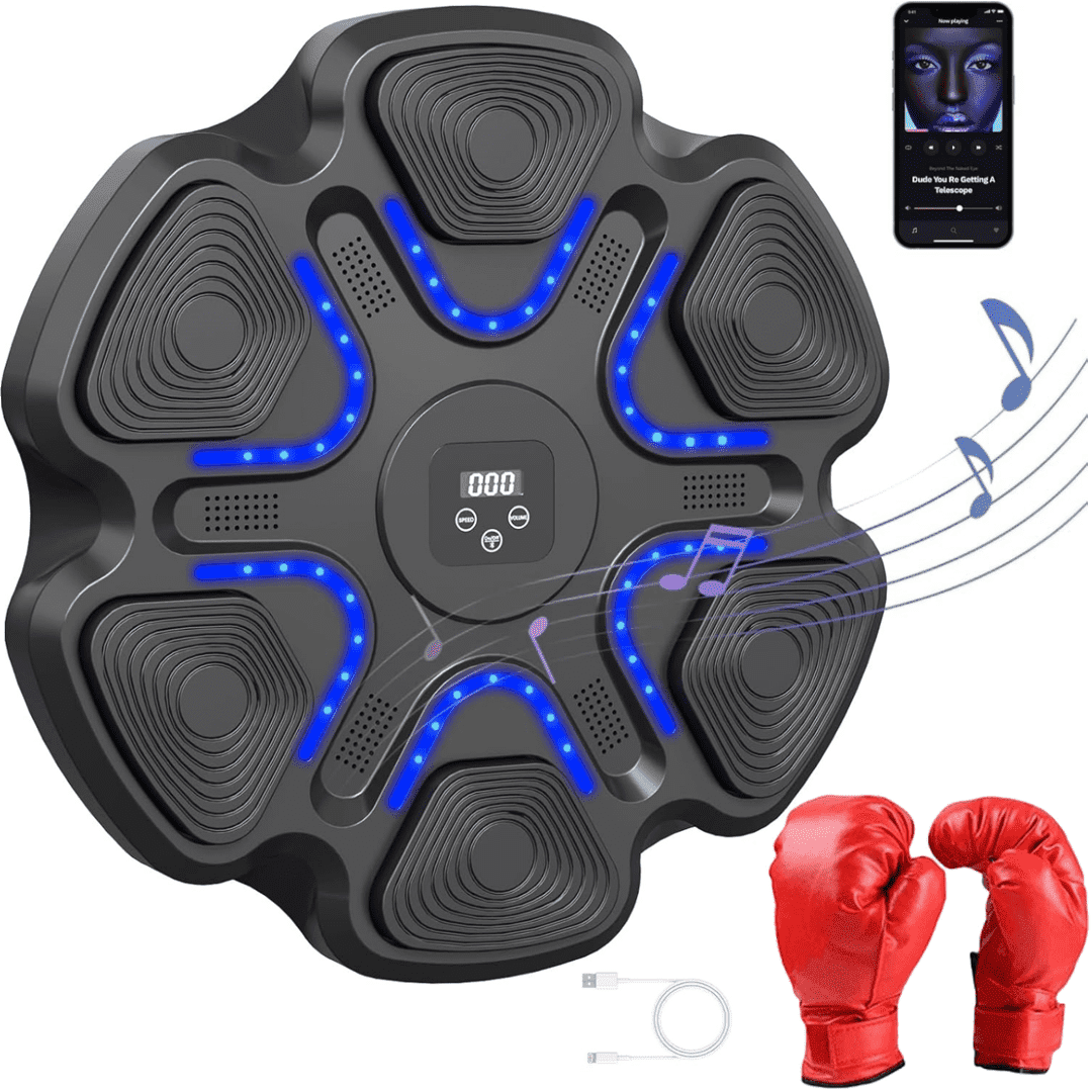 2024 Upgraded Adult Smart Music Boxing Machine, Electronic Boxing ...