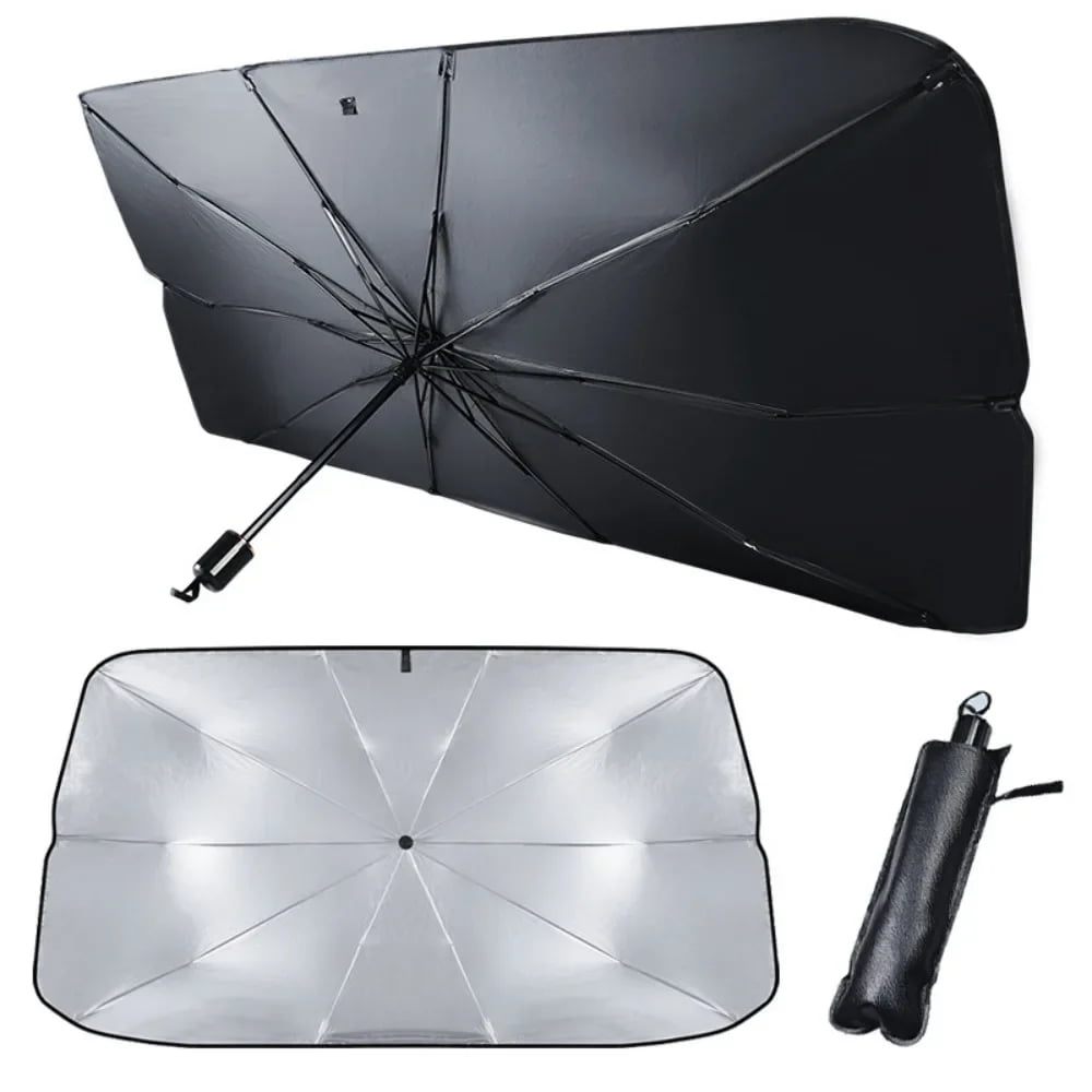 2024 Upgraded Car Windshield Sun Shade Umbrella Foldable Car Sunshade ...