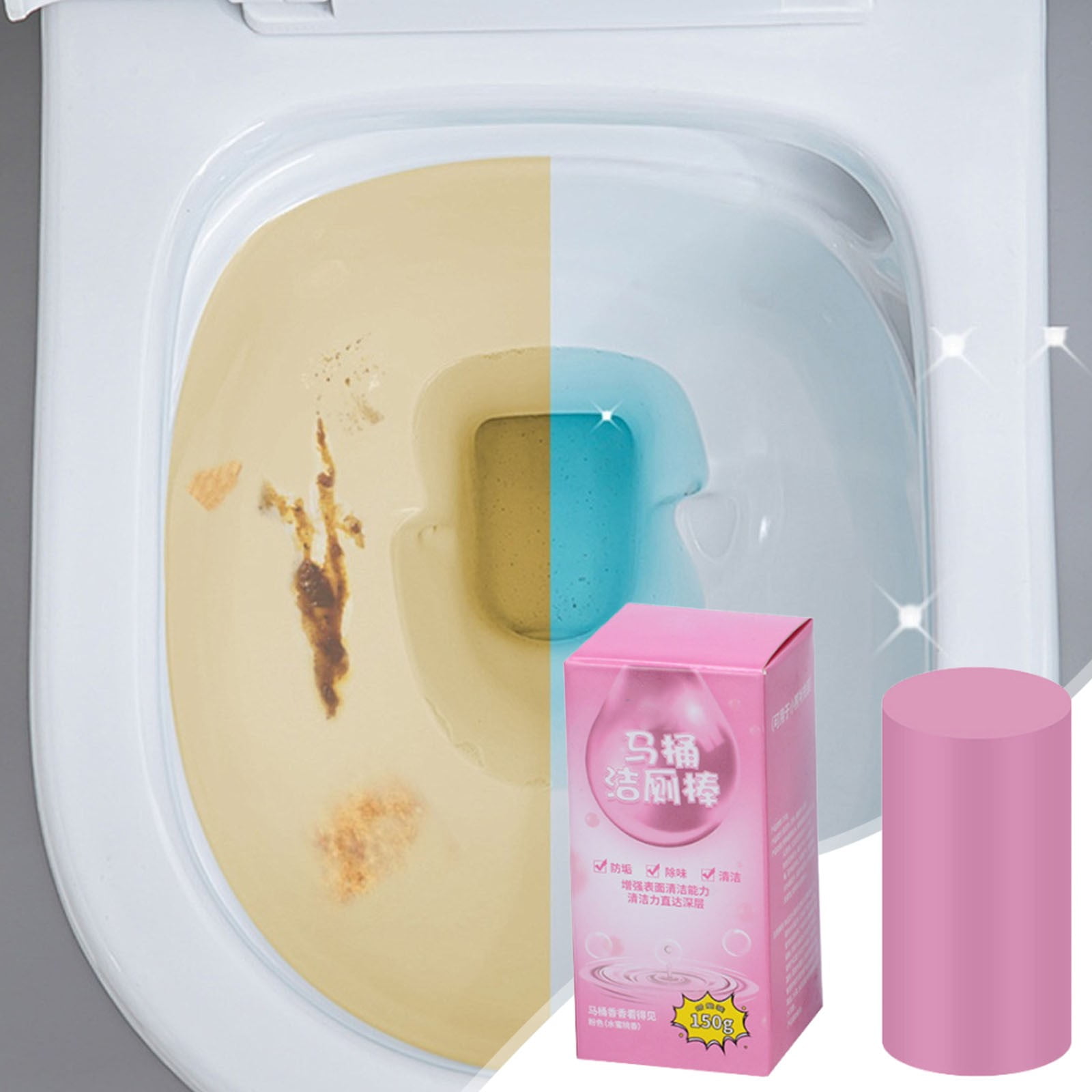 2024 Upgraded Concentrated Descaling Toilet Cleaning Stick - Toilet ...