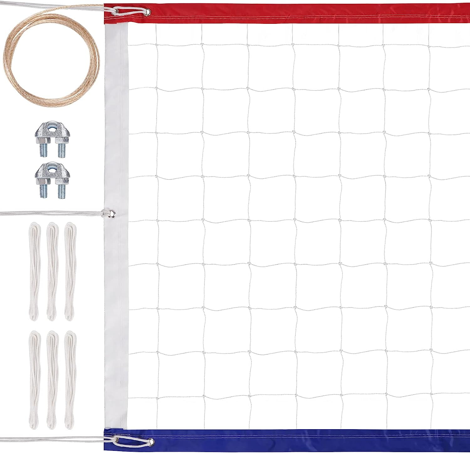 (2024 Upgraded) LZRLSHS Professional Volleyball Net Outdoor, Heavy Duty ...