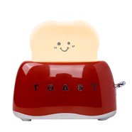 Toast Bread Night Light Kids, Bedside Dimmable Silicone Night Light ...