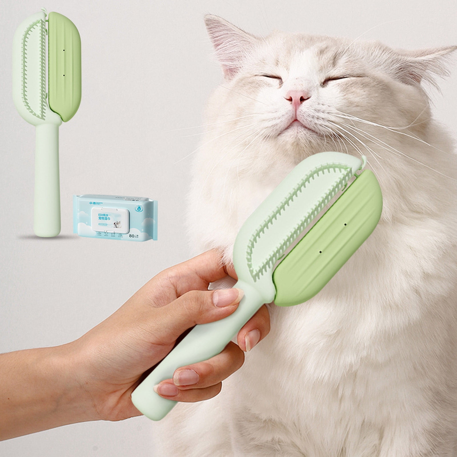 2024 Upgraded Version Pet Cleaning Combs Cats and Dogs to Floating Hair ...