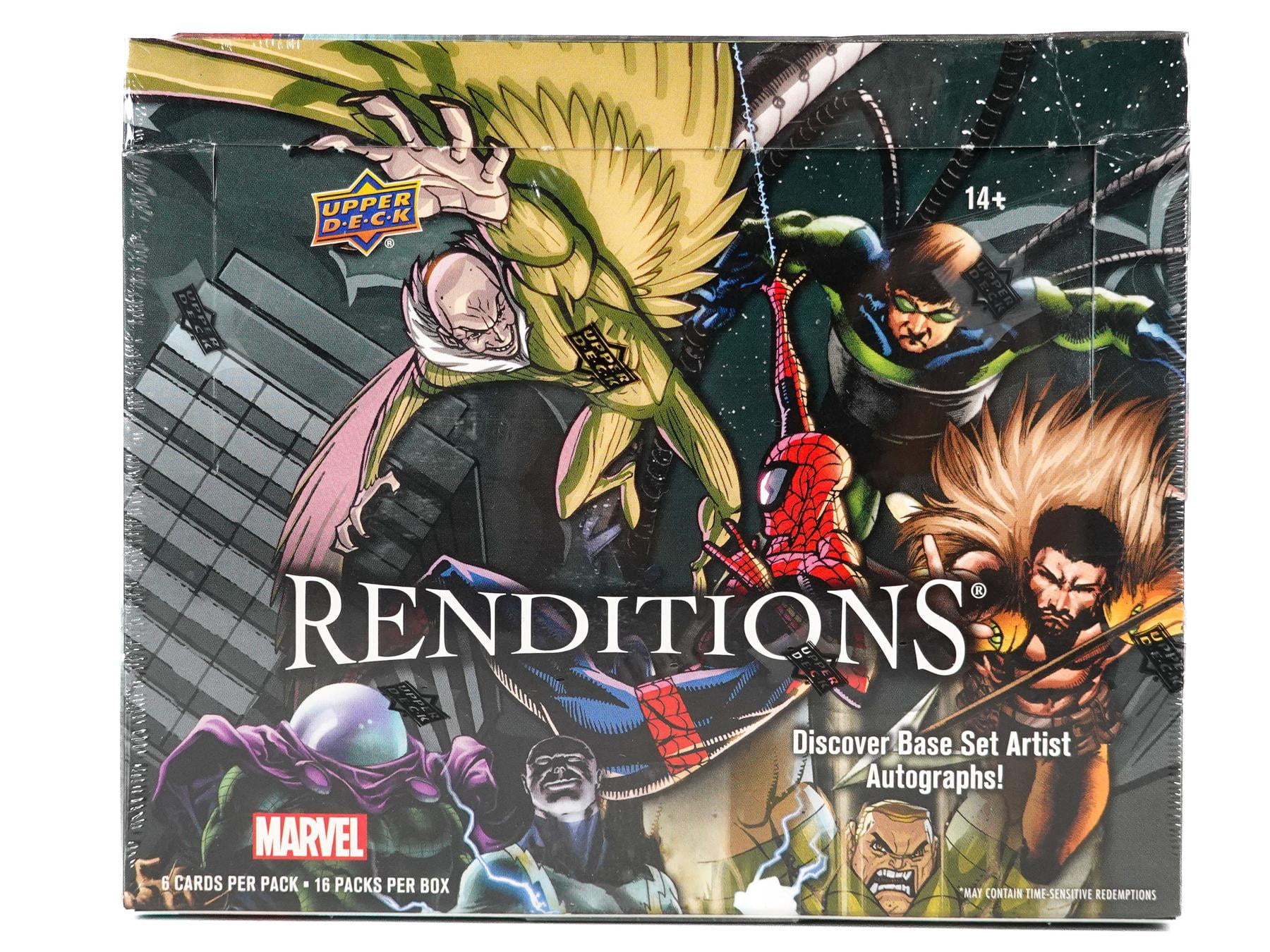 Marvel Renditions Spider-Man Hobby Box (Upper Deck 2024) - Walmart.com