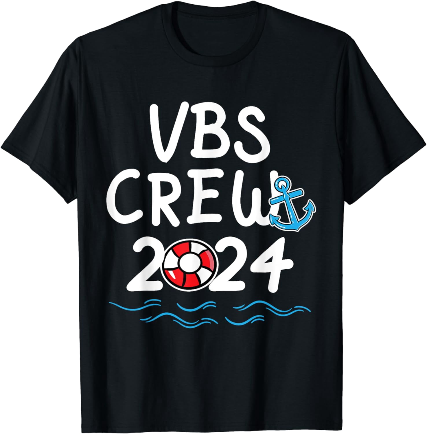 2024 VBS Crew Vacation Bible School Snorkle Beach Adventure T-Shirt ...