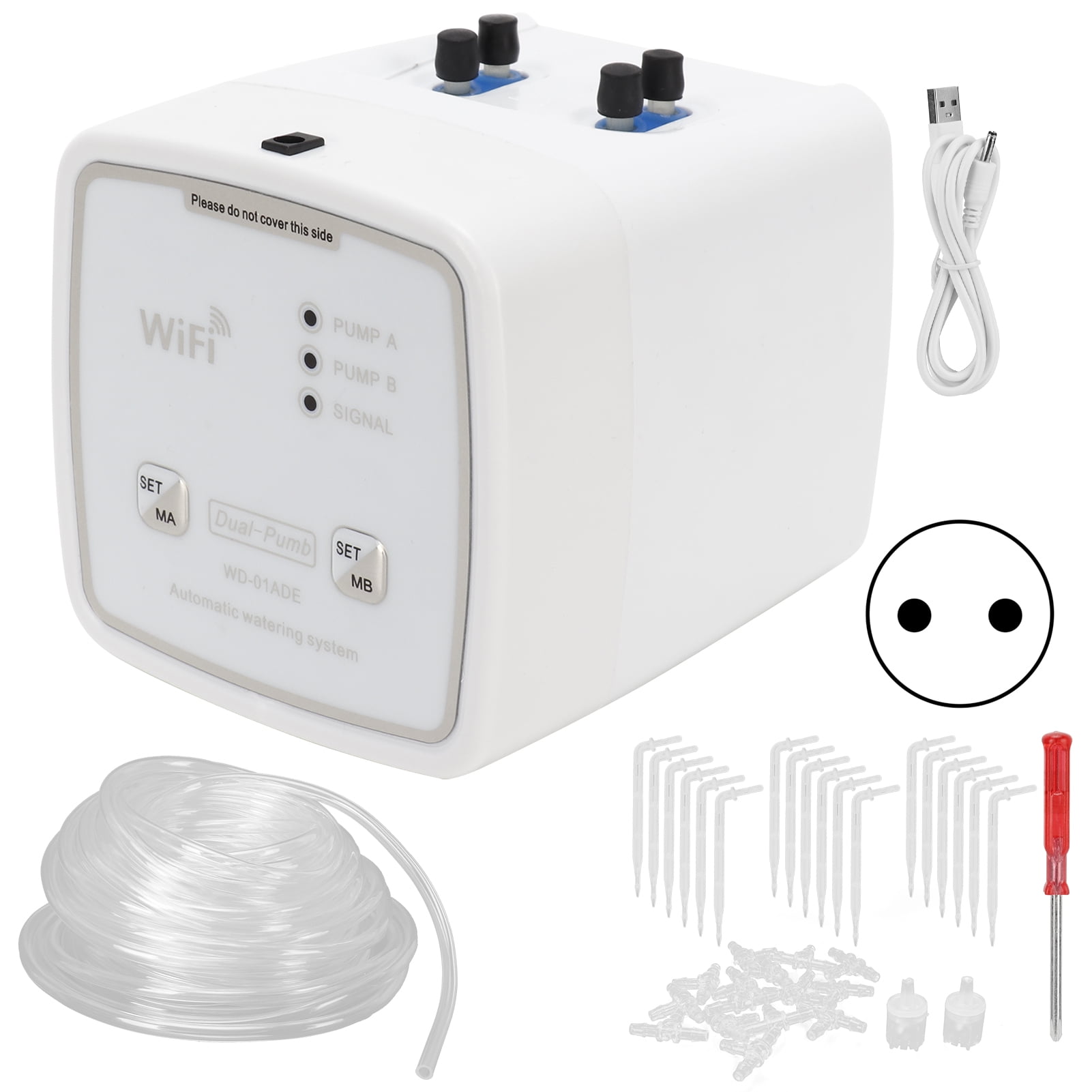 2024 WIFI Intelligent Garden Irrigation Timer Drip Irrigation Kit ...