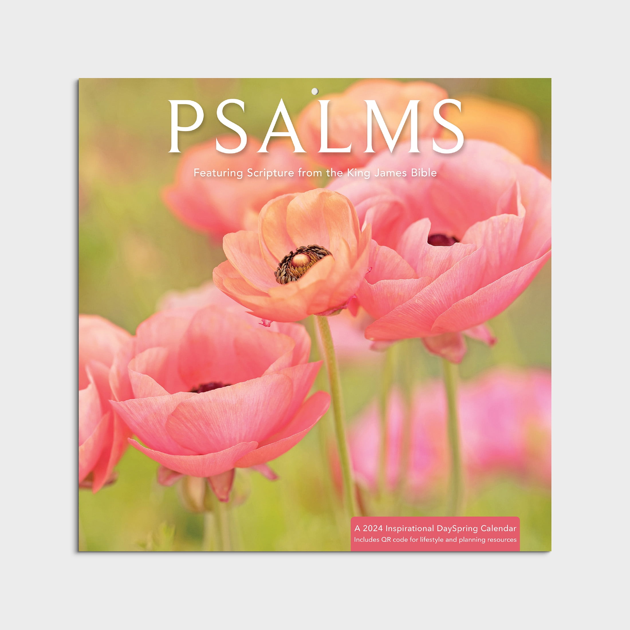 2024-Wall Calendar-Psalms-12x12 Hanging Wall Calendar by DaySpring ...