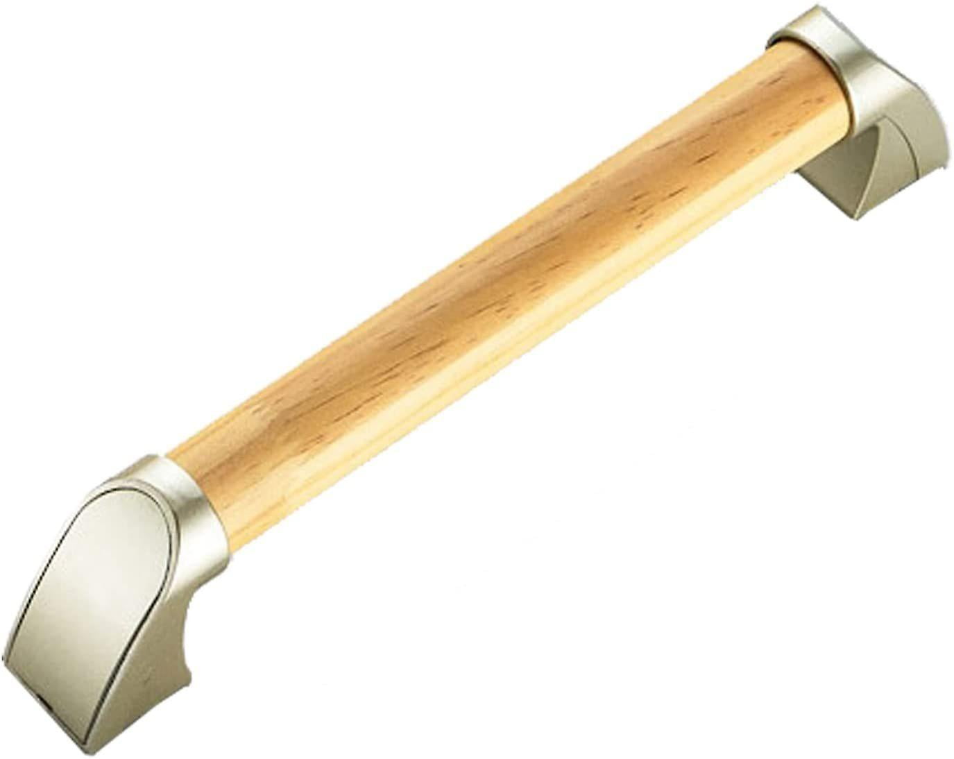 2024,Wall Handle Wooden Grab Bar Bathroom Shower Elderly (Wood Color ...