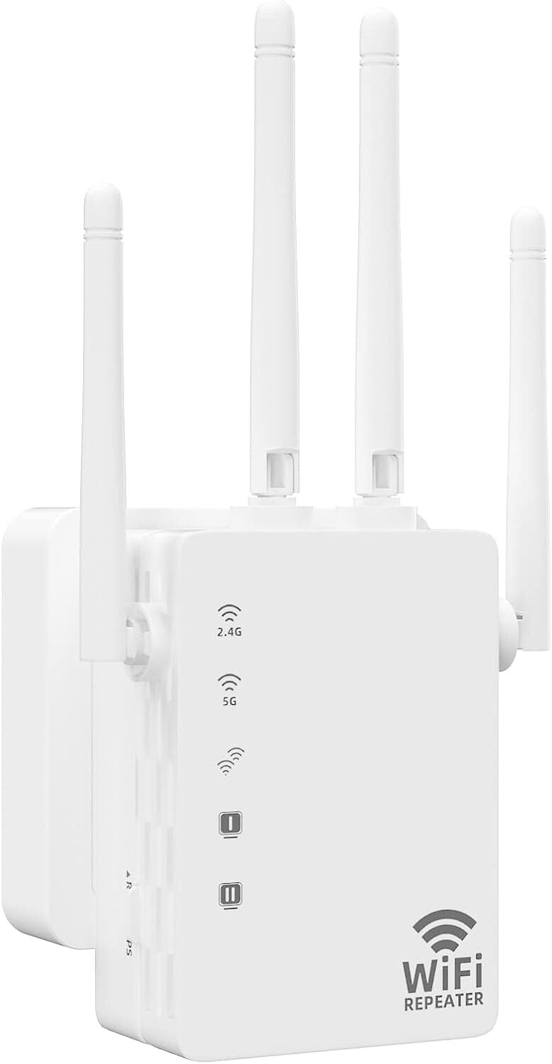 2024 WiFi Extender, 5G Dual Band 1200Mbps WiFi Signal Boosters for Home ...