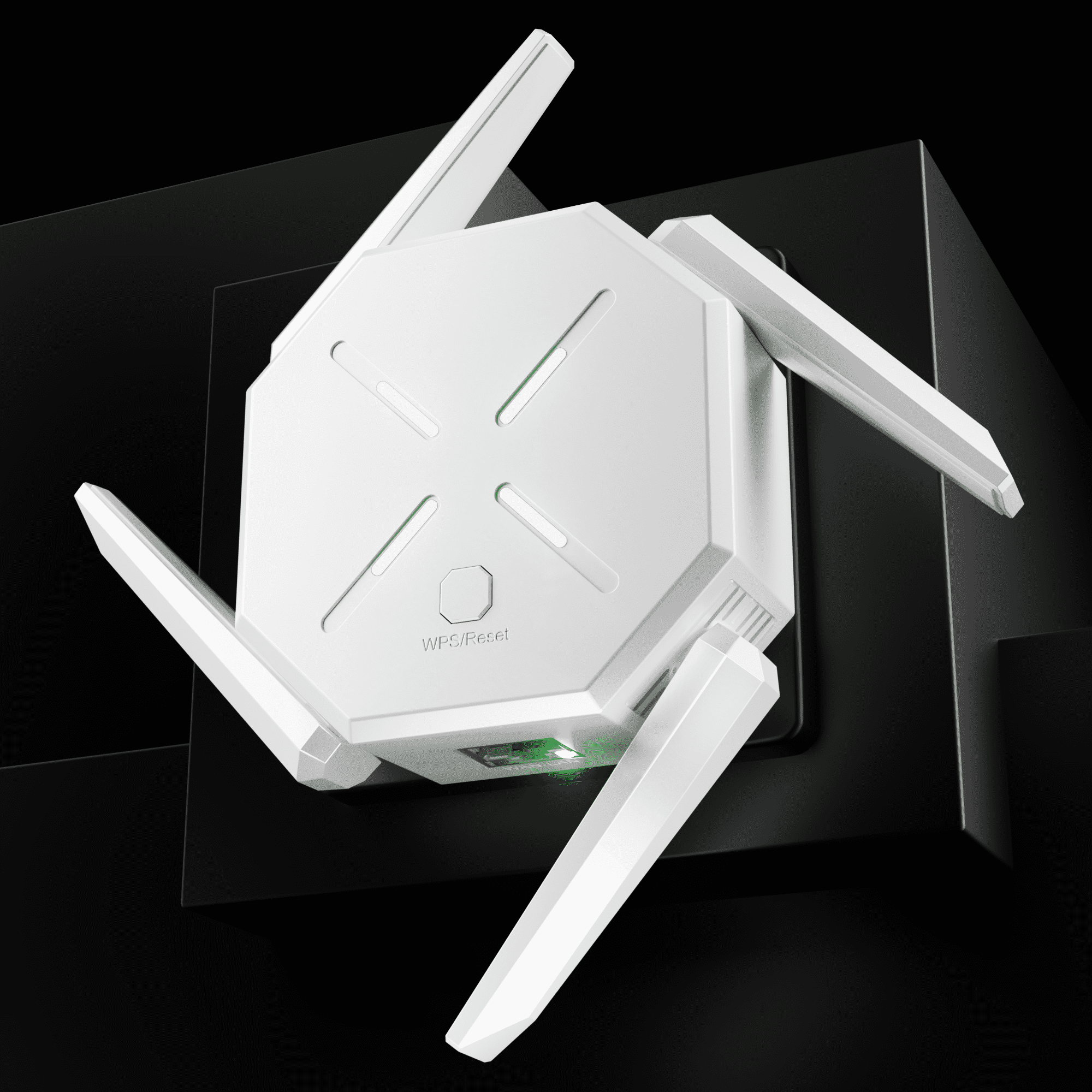 kisslink Smart Wi-Fi Router/Range Extender/Repeater, Plug and Play ...