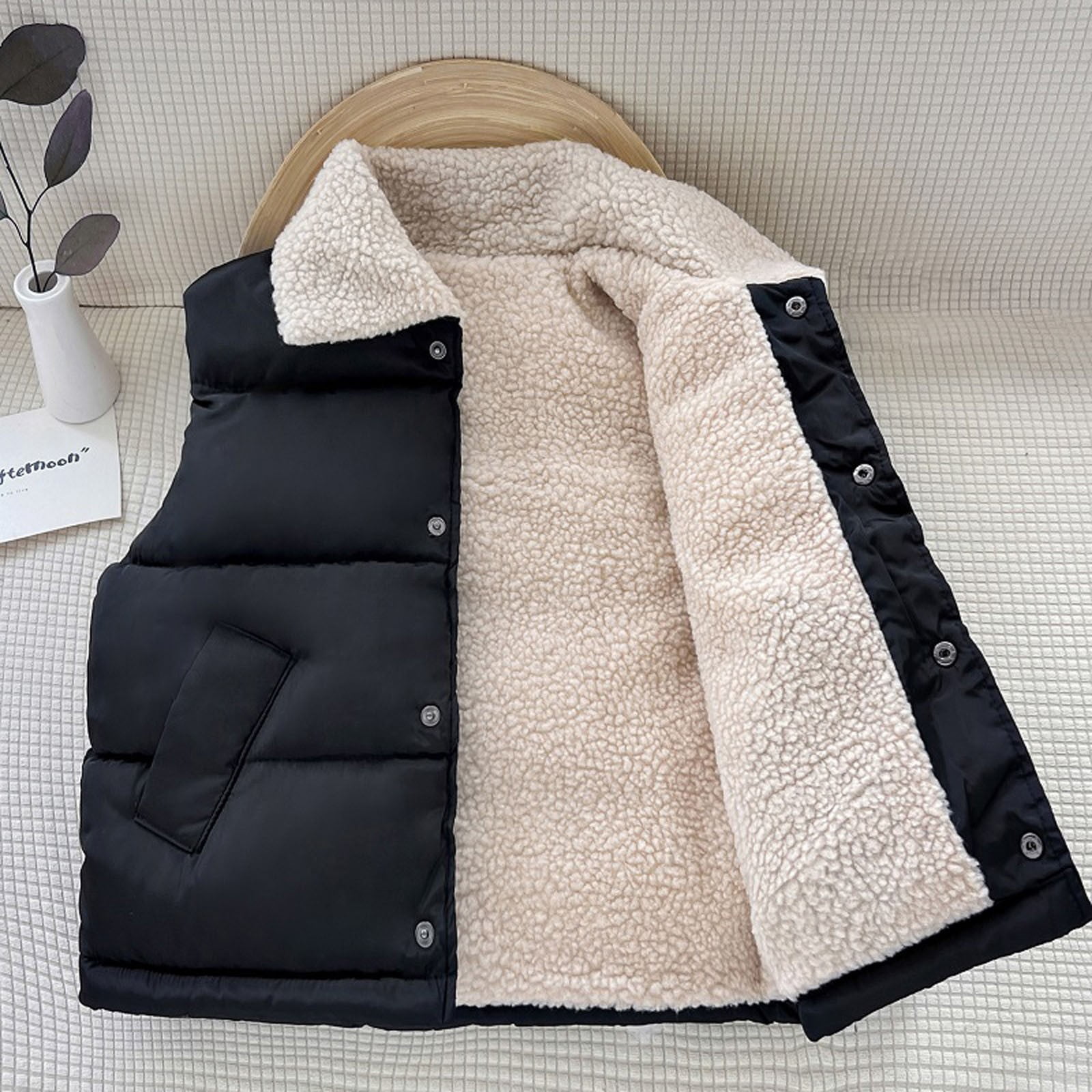 2024 Winter Children's Vest Lamb Coat Unforgotten Coat Kids Girl Winter ...