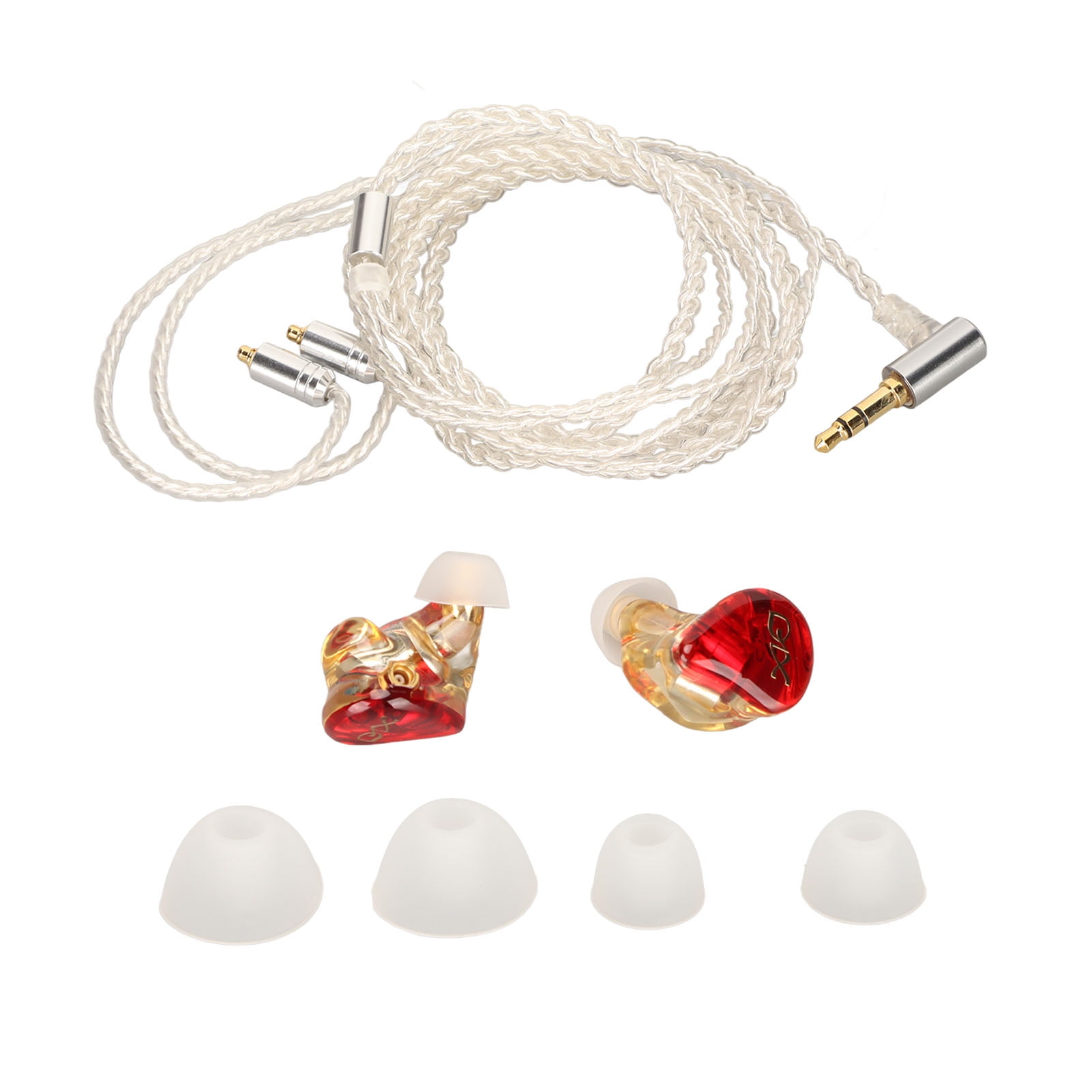 2024 Wired Monitor Earbuds Crisp Treble Powerful Bass Pure Copper ...