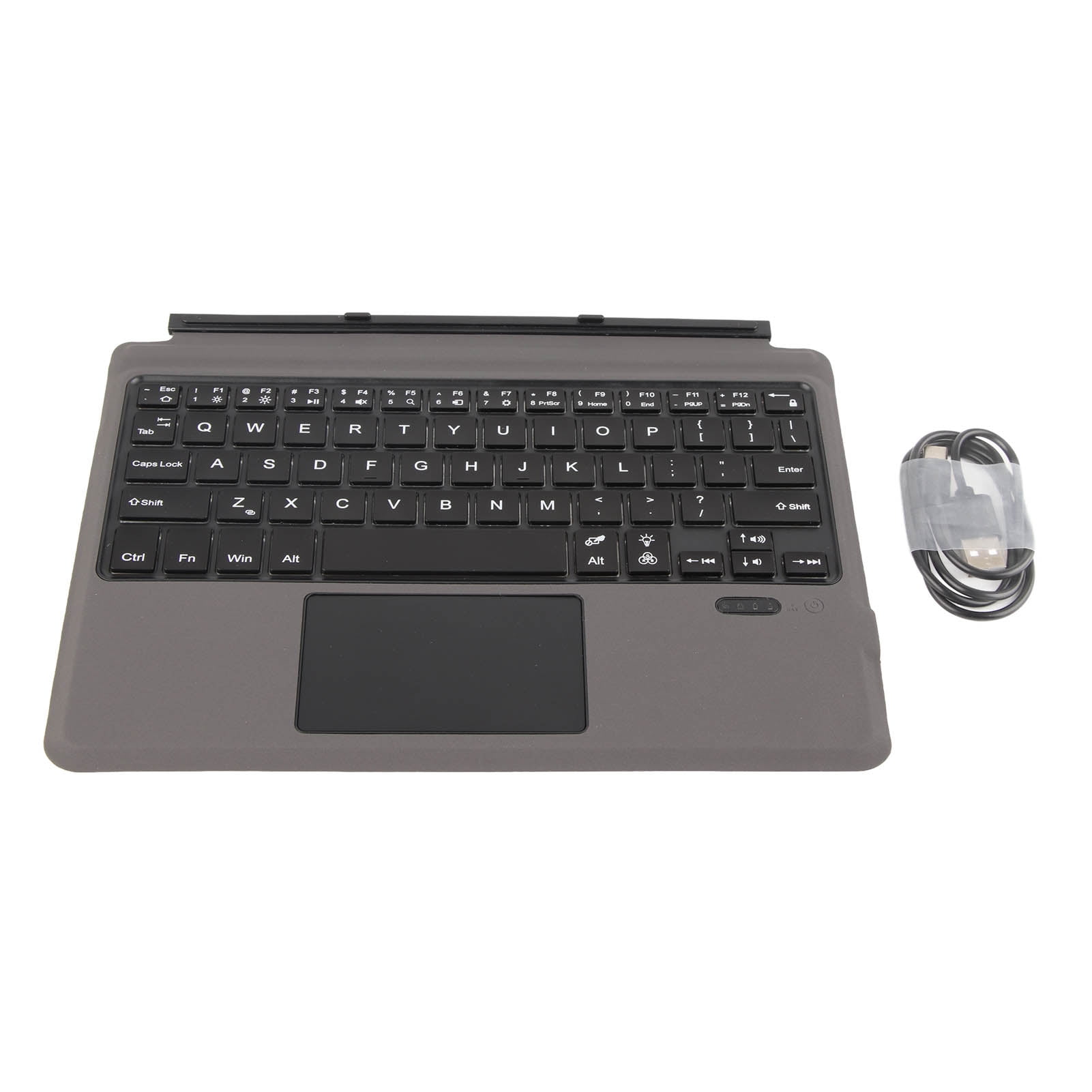 2024 Wireless Keyboard BT5.0 Ultra Slim Touchpad PU Leather Easy ...