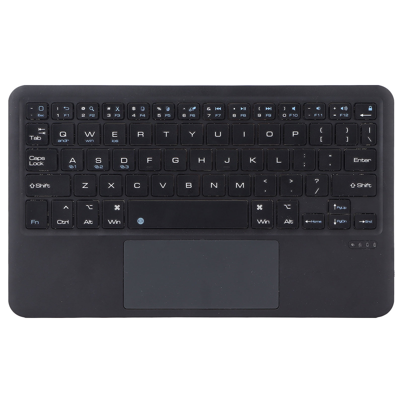 2024 Wireless Keyboard Portable Scissor Key Foot Keyboard with Touchpad ...