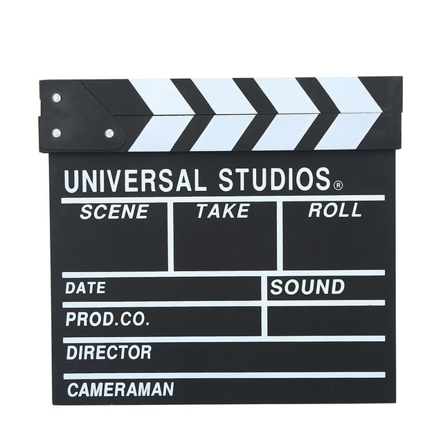 2024 Wooden Director Scene Clapperboard TV Movie Clapper Board Film Cut ...