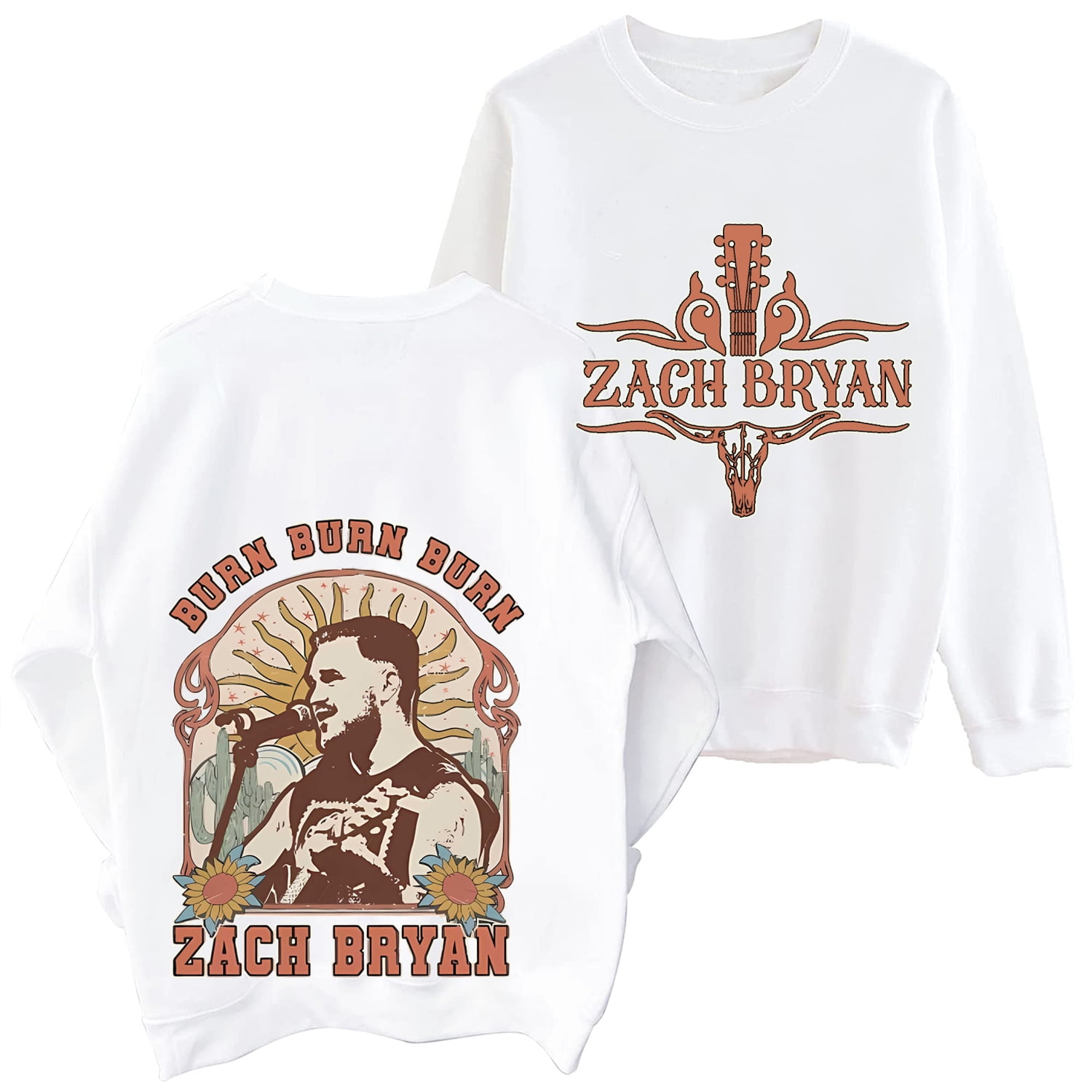 2024 Zach Bryan O-Neck Long Sleeve Spring and Autumn Men Clothing ...