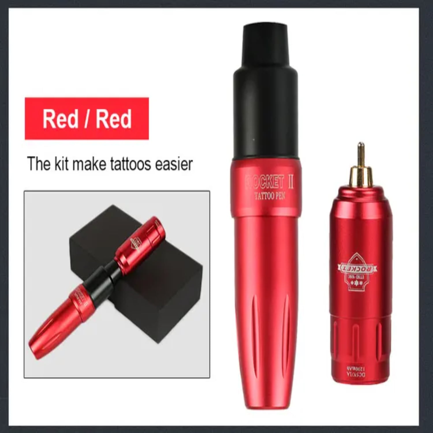 2024 latest professional advanced wireless Mini tattoo machine kit with ...