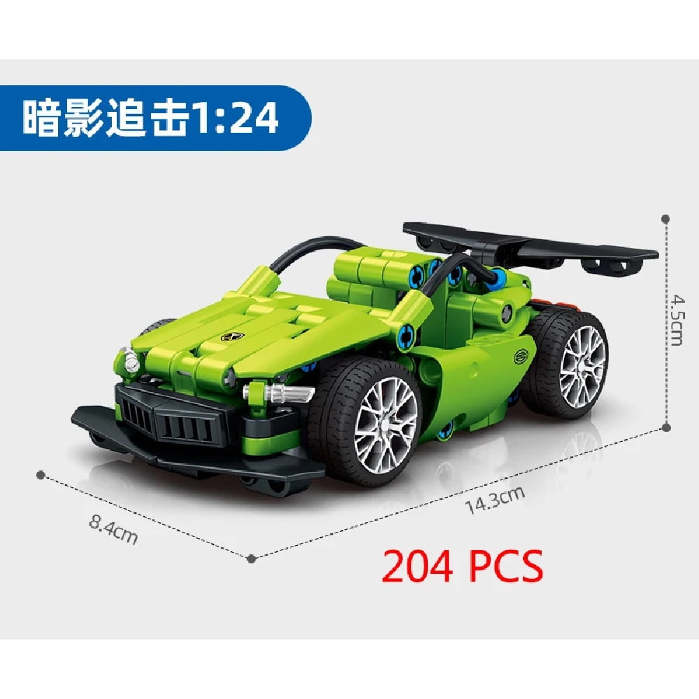 2024 new City Technique Racing Car old classic Speed Champions Sport ...