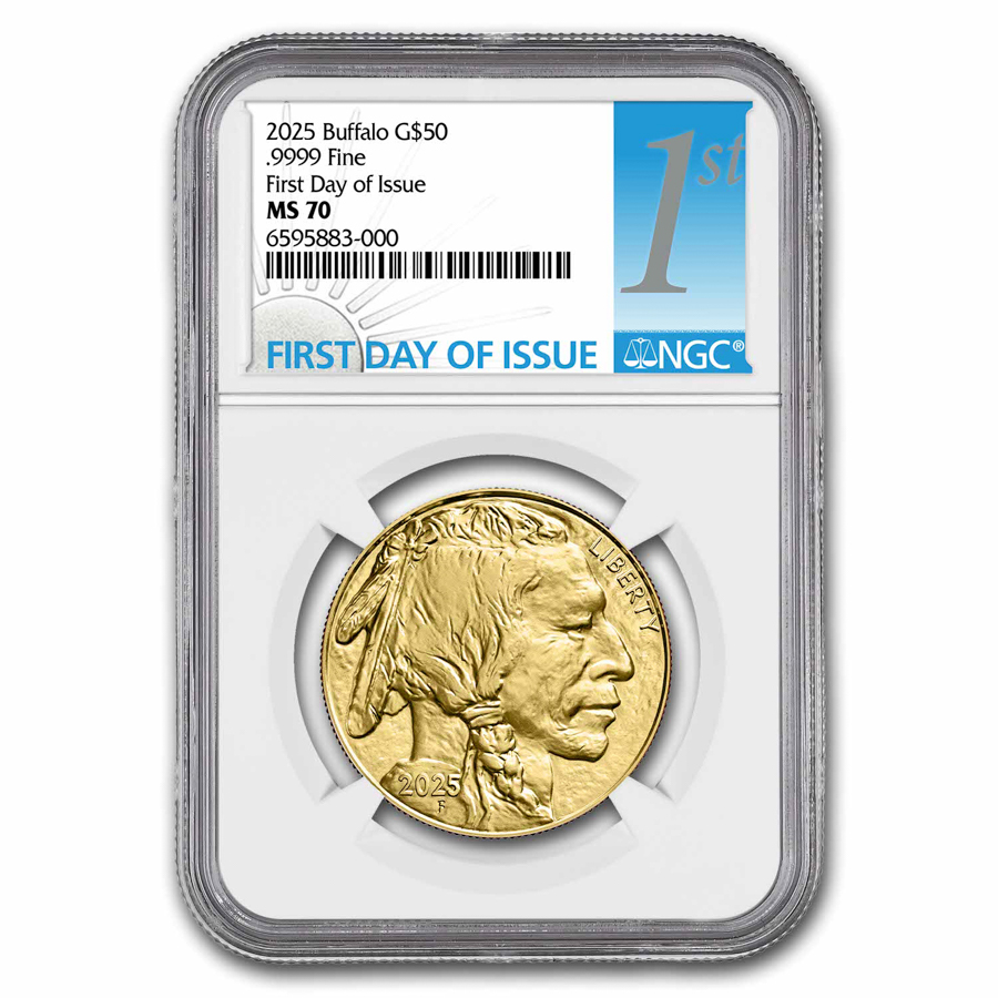 2025 1 oz Gold Buffalo MS-70 NGC (First Day of Issue) - Walmart.com