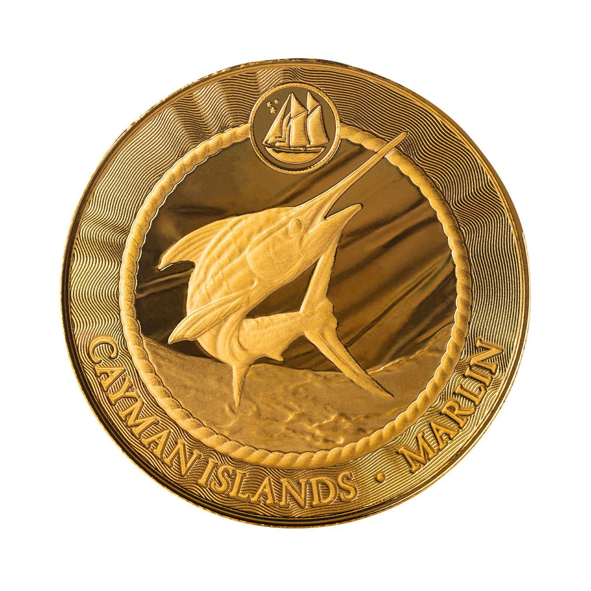 2025 1 oz Gold Cayman Islands Marlin .9999 Gold Coin - Walmart.com