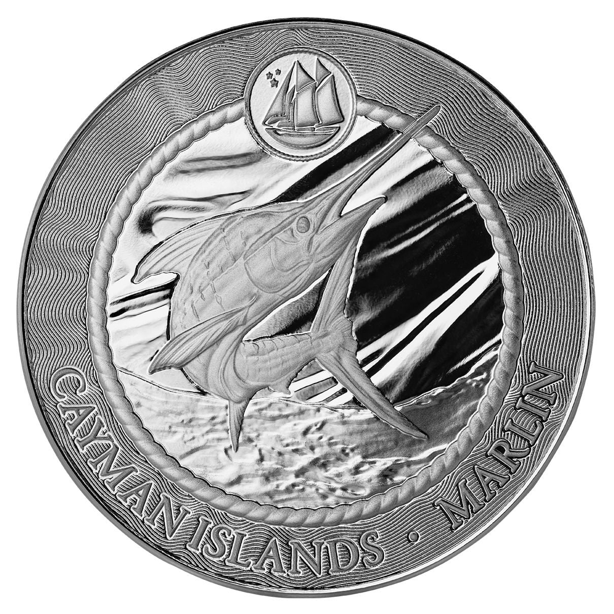 2025 1 oz Silver Coin - Cayman Islands Marlin .9999 Silver BU - Walmart.com