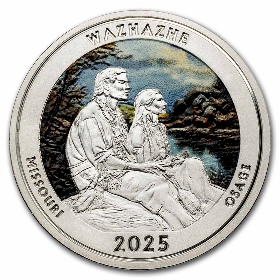 2025 1 oz Silver NATB Missouri Ozark Scenic Riverway (Color) - Walmart.com