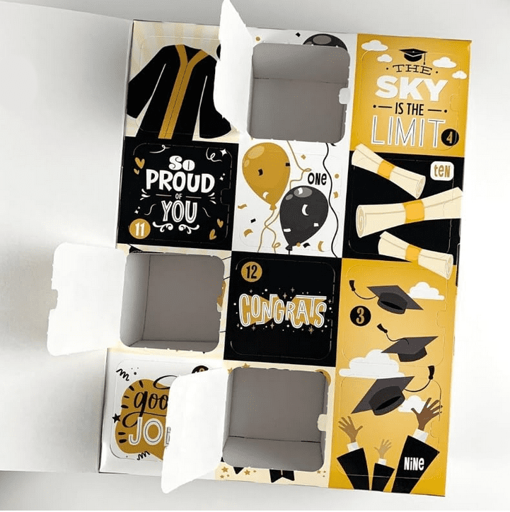 2025 12 Days of Graduation Gift Box, Graduation Advent Ca_lendar, Fill ...