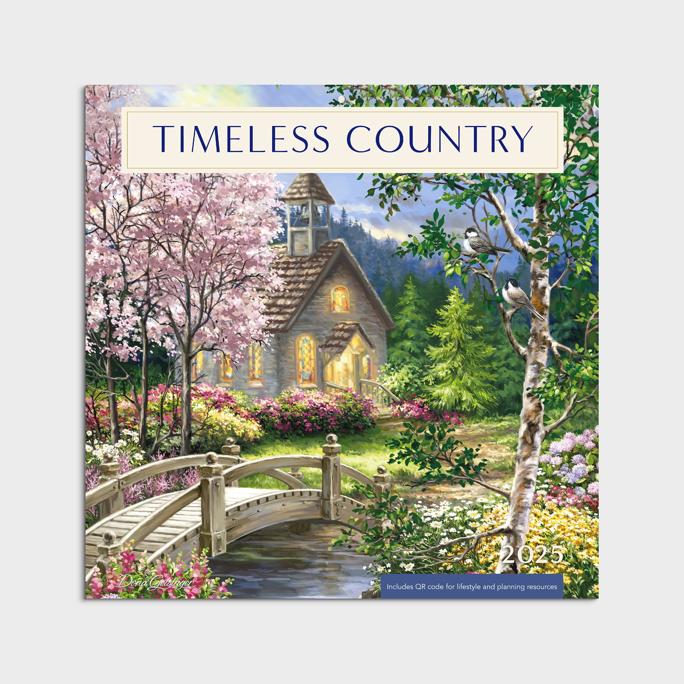 2025-12 Month Hanging Wall Calendar-Timeless Country-12x12 by Dayspring ...