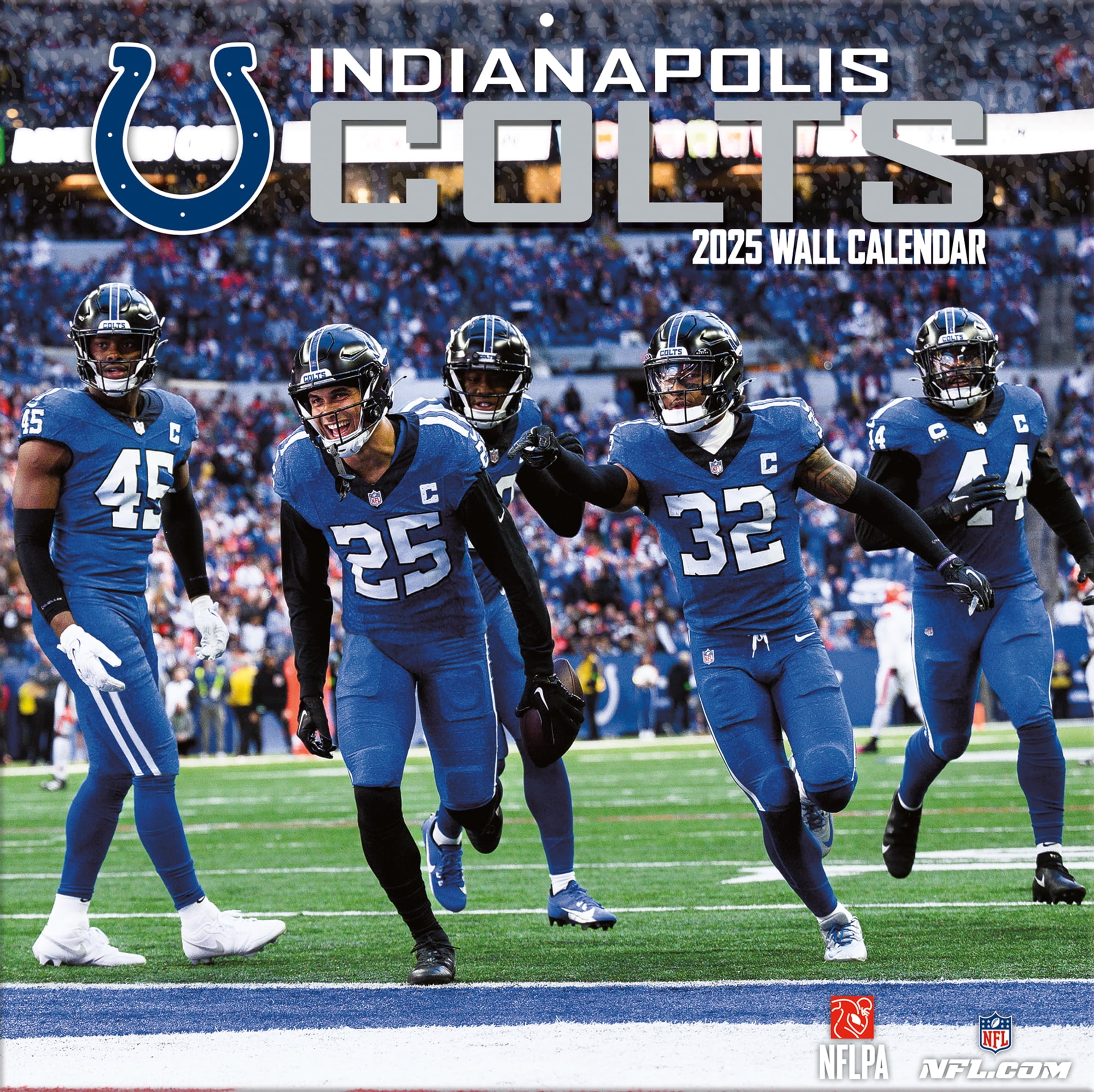2025 12X12 TEAM WALL CALENDAR, INDIANAPOLIS COLTS - Walmart.com