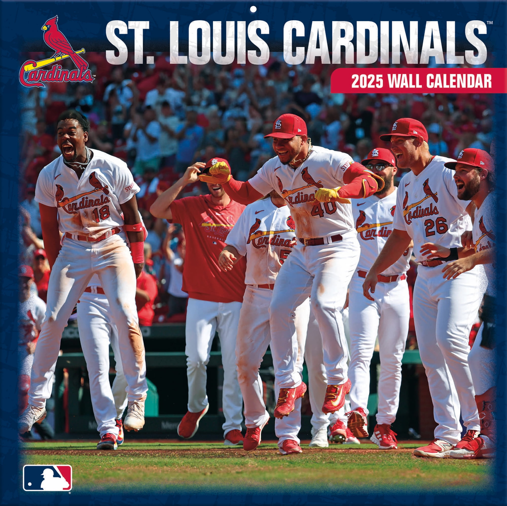 2025 12X12 TEAM WALL CALENDAR, ST LOUIS CARDINALS - Walmart.com