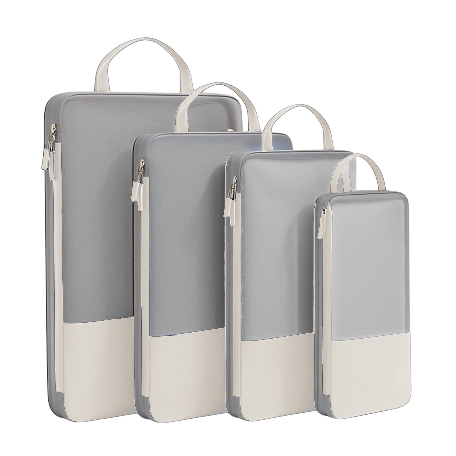 2025 16x12in 4pc Compression Packing Cubes - Nylon Travel Organizers ...