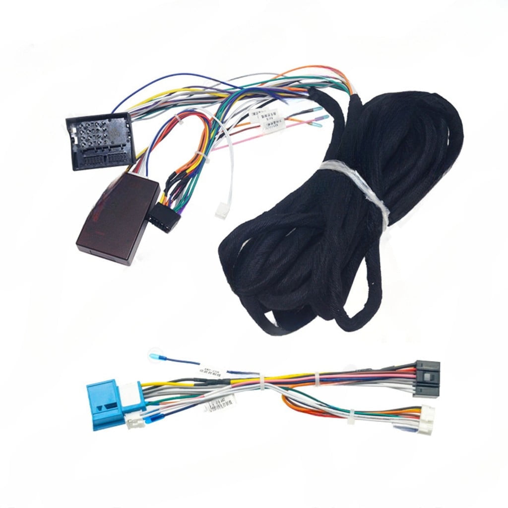 2025-17 bmw e39.e46.e53 android large screen navigation 16p power cable 6m extension cord ...