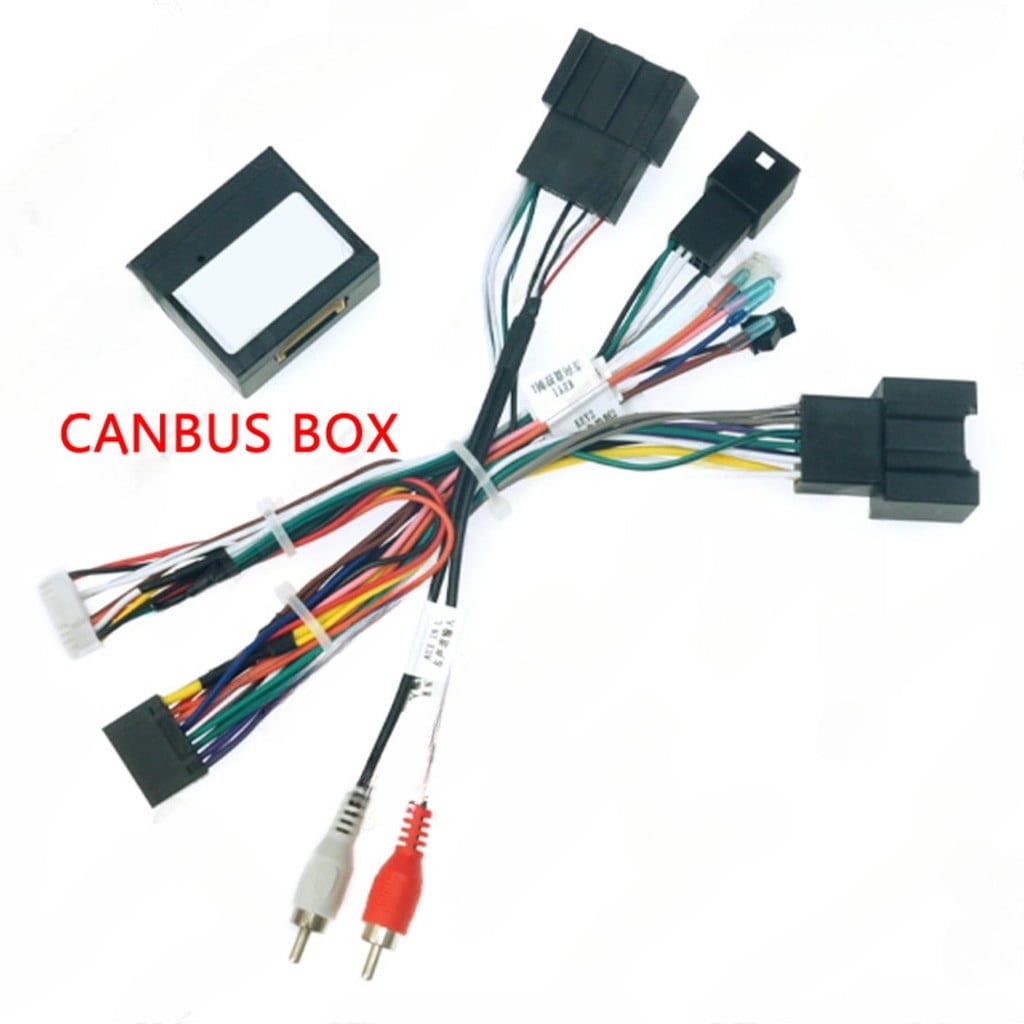 2025-19 android navigation 16p power cable tail line protocol box for ...