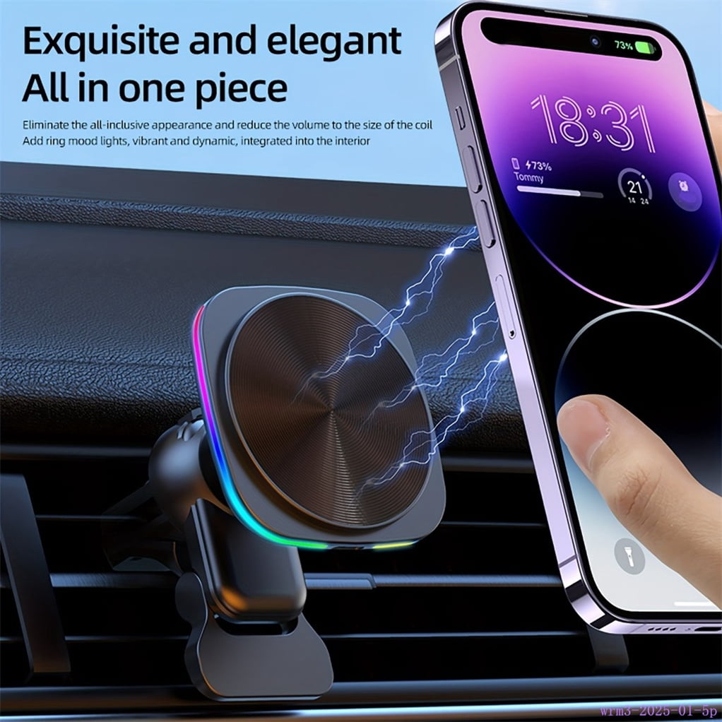 2025-1count Car wireless chargers are suitable for both mobile phones ...