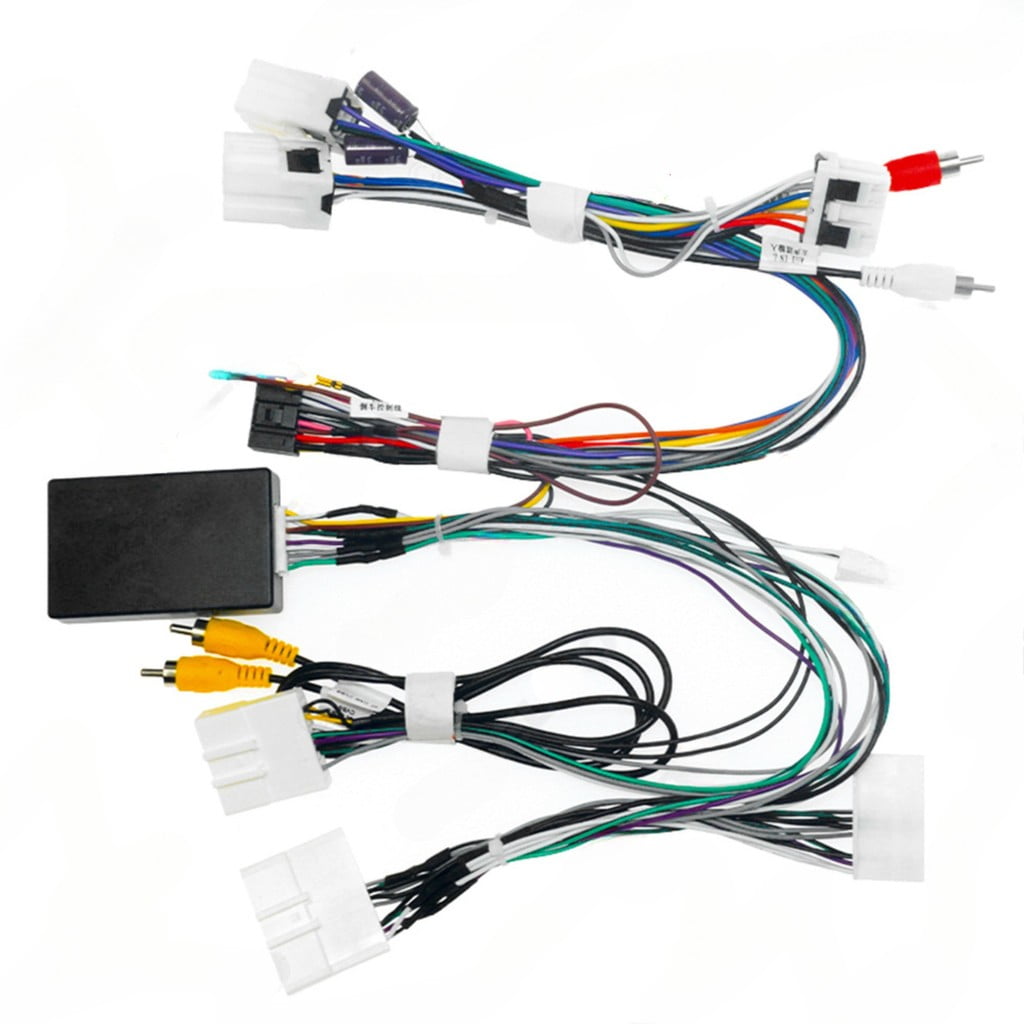 2025-20 16 pin navigation power and av retrofit cable with protocol box ...