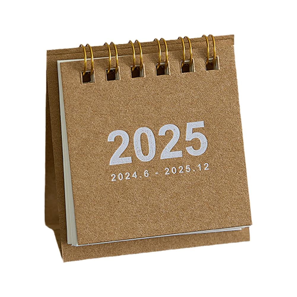 2025-2025 Mini Calendar, Small Desktop 2025 Calendar, Mini English ...