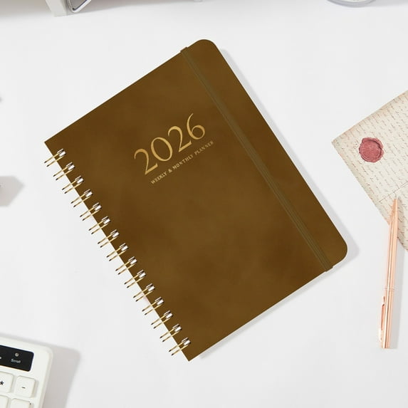 2025 2026 Academic Planner A5 & School Schedule Organizer with Date ...