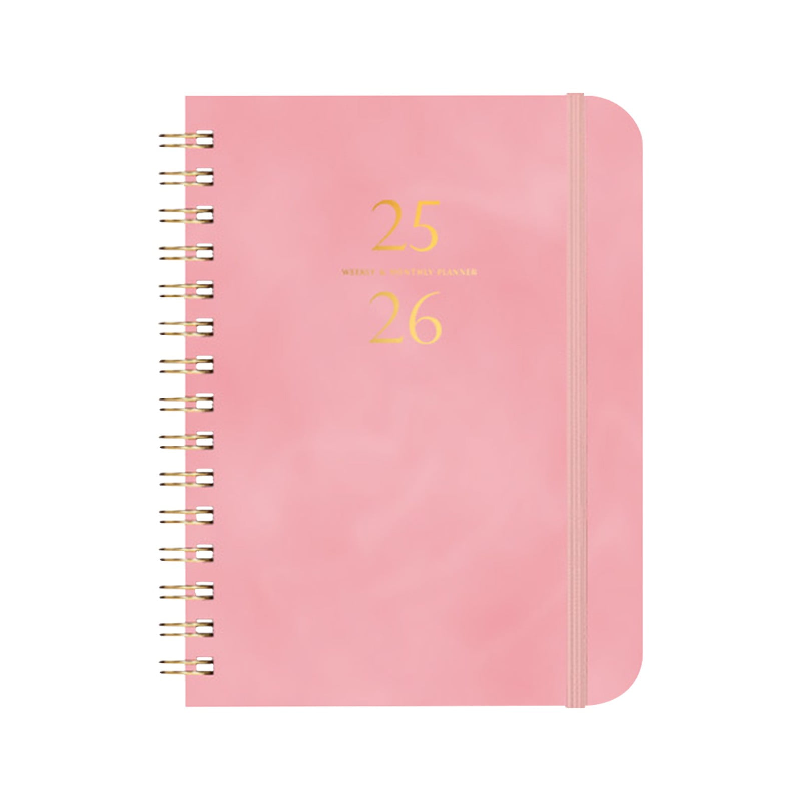 2025-2026 Academic Year Planner, Weekly & Monthly Spiral Notebook Back ...