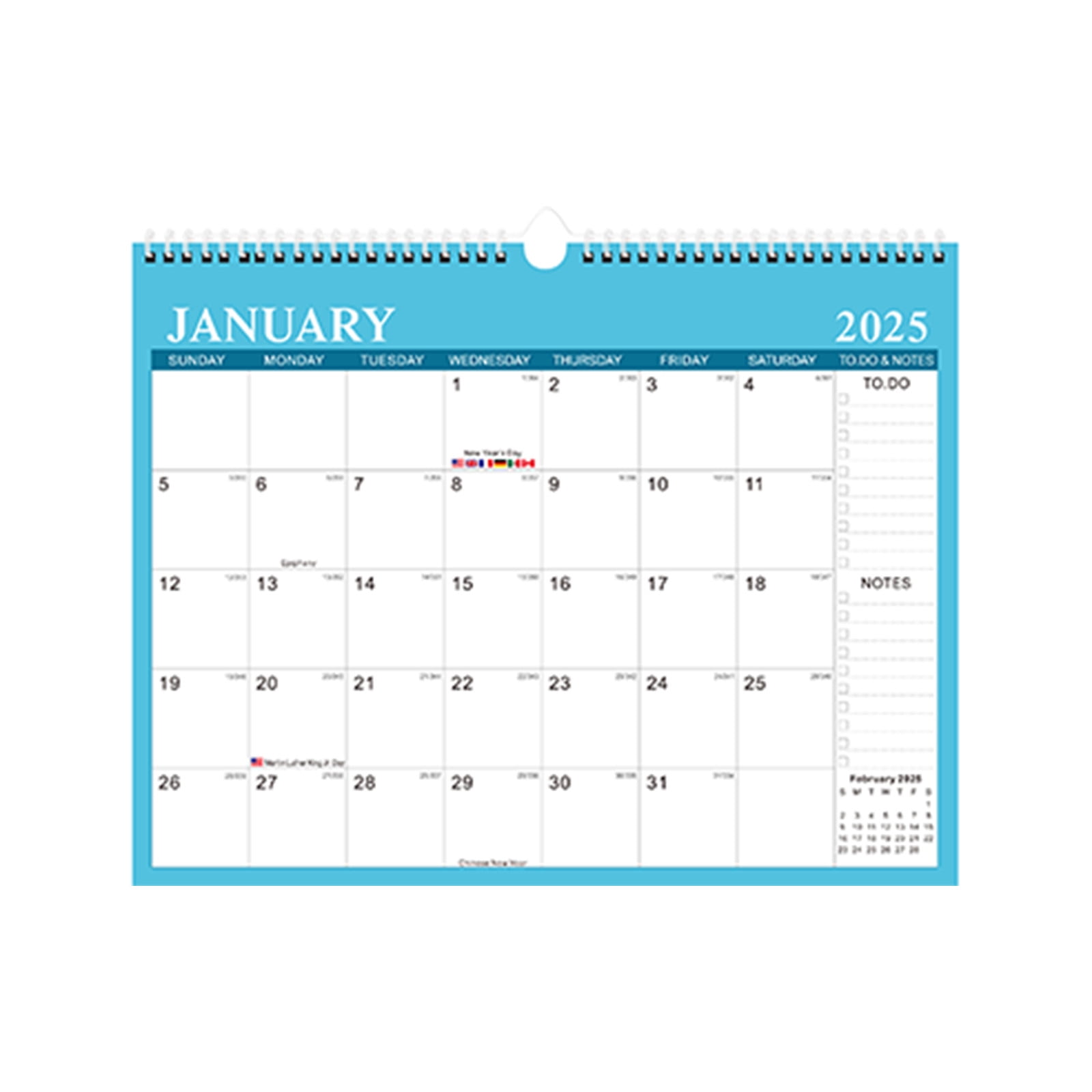 2025-2026 Calendar - Includes January 2025 to June 2026 -18 Monthly Wall Calendar 2025-2026, 14. ...