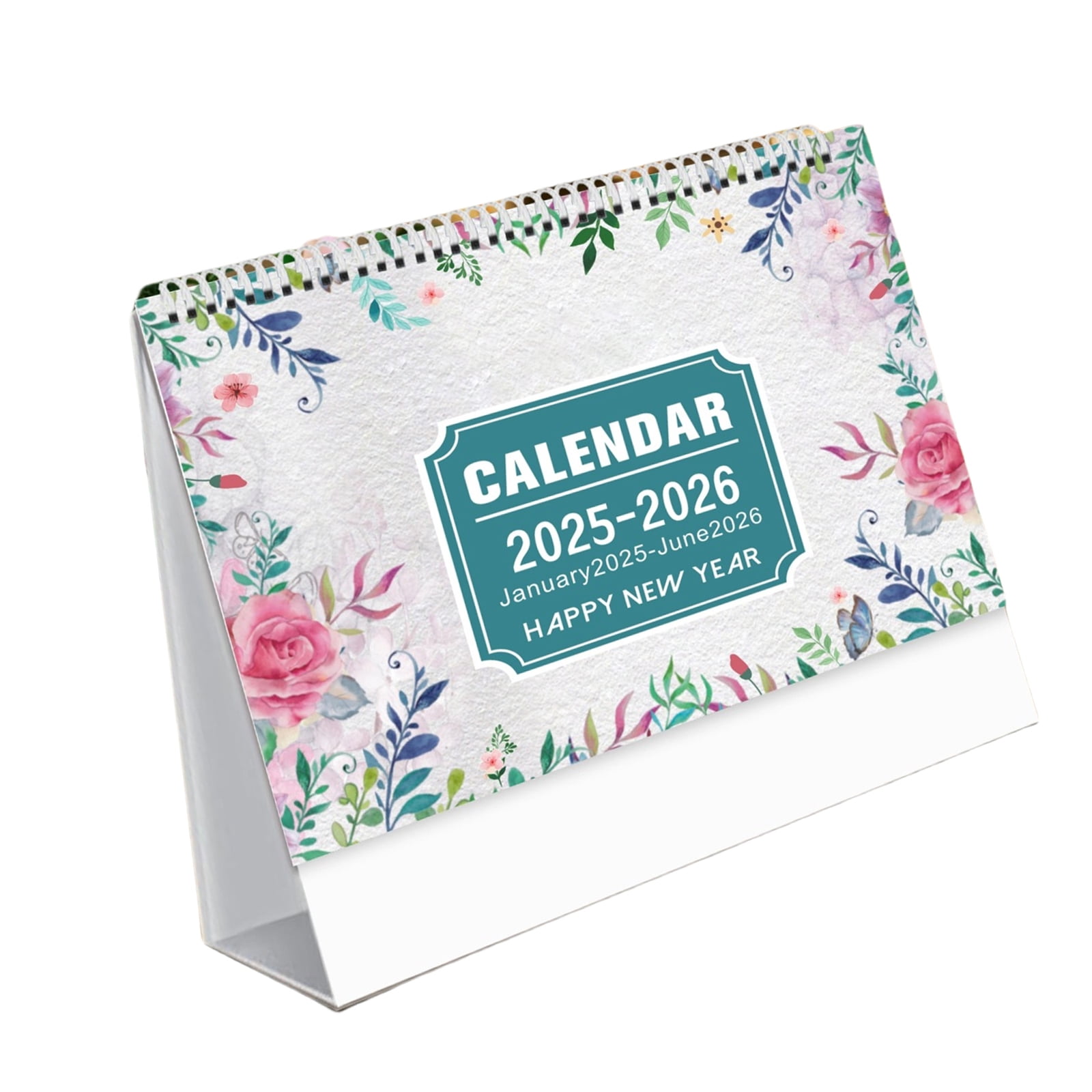 2025-2026 Desk Calendar 18 Month Referances January 2025 to June 2026 ...